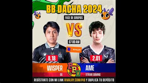 Og Vs Xtreme Wisper Vs Ame Youtube