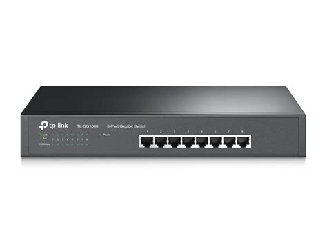 TL SG1008 8 Port Gigabit Desktop Rackmount Switch TP Link
