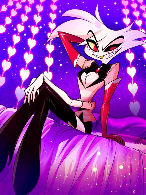 Angel Dust Hazbin Hotel Image By Madeleine Elizabeth 3647115