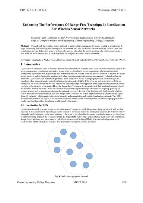 pdf enhancing the performance of range free technique in localization for wireless sensor networks