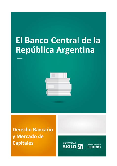 El Banco Central de la República Argentina Naturaleza jurídica Es una
