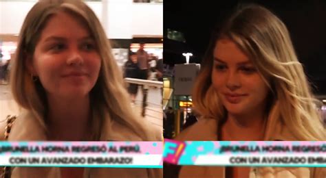 Chotea Saludo Brunella Horna Es Felicitada Por Su Embarazo Y Tiene