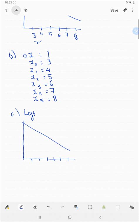 solved left and right riemann sums complete the following steps for the given function interval