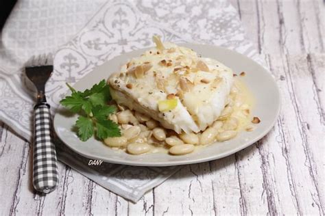 DOS DE CABILLAUD AUX MOGETTES AMANDES ET CRÈME DE XÉRÈS Épicétout