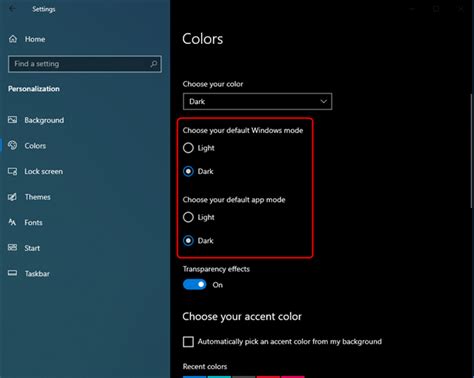 Modo Oscuro De Windows C Mo Activarlo Y Desactivarlo Recurso