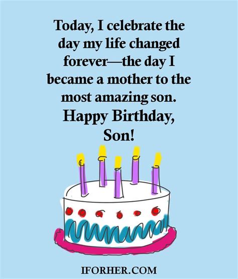 100 Happy Birthday Wishes For Son From Mom Birthday Wishes For Son