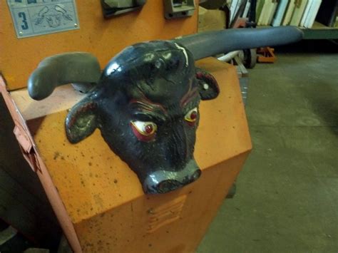 Vintage Penny Arcade Vintage Penny Arcade Bull Strength Tester