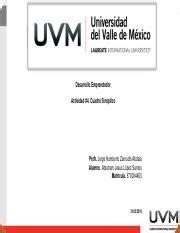 Act Cuadro Sinoptico Pdf Desarrollo Emprendedor Actividad