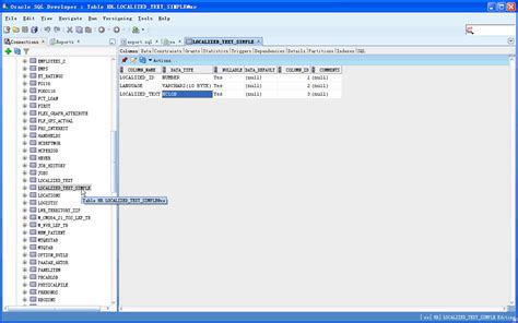 how to edit oracle field data type in sql developer