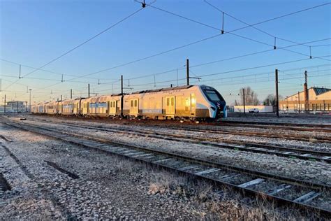 RER E et D les nouveaux trains NG à lessai