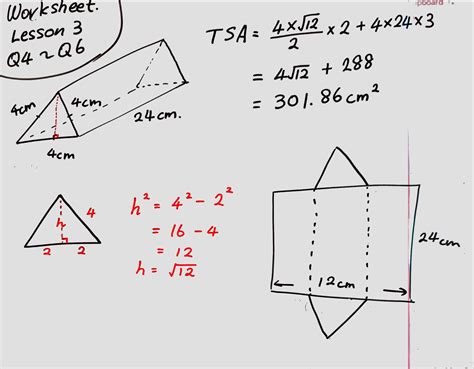 High School Maths How To Calculate The Height Of An Equilateral