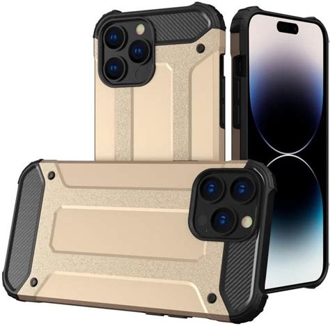Etui Pancerne Armor Do Iphone 14 Pro Max Szkło Etui na telefon
