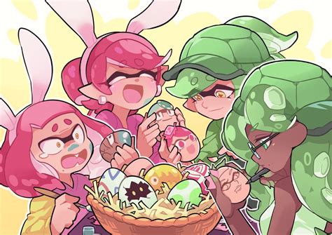 Egg Painting Splatfest Splatoon Know Your Meme