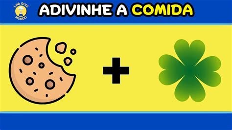 Você Consegue Adivinhar a COMIDA Pelos Emojis Adivinhe a Comida