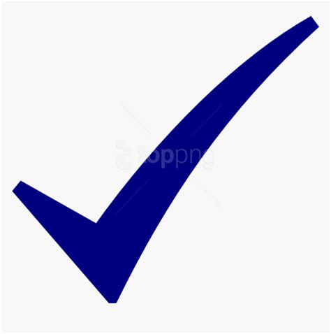 Check Mark Symbol Png Blue Check Mark Icon Png Transparent Png