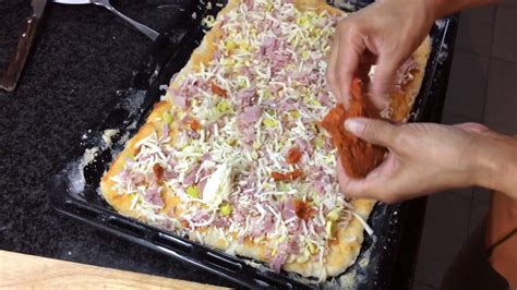 Como Hacer Pizza En Casa Paso A Paso En 2 Minutos YouTube