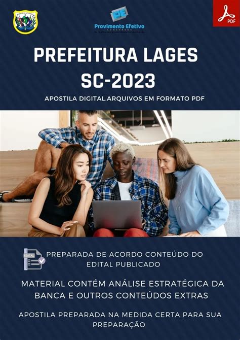 Provimento Efetivo Concursos Apostila Prefeitura Lages SC