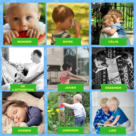 Outil Connaitre Les Besoins Des Enfants Pour Expliquer Leur