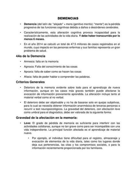 DEMENCIAS Med A UDocz