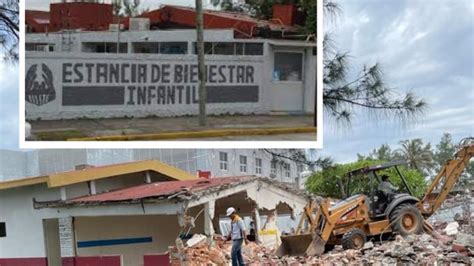 Inicia demolición de estancia infantil del ISSSTE en Boca del Río