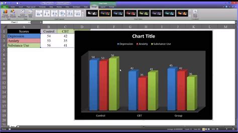 creating bar charts in excel youtube