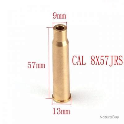 Cartouche réglage Laser calibre 8x57JRS Lasers de réglage optique