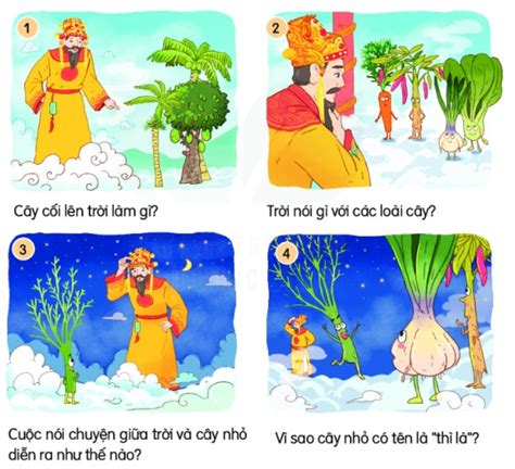 Giải Bài 11 Nói và nghe Kể chuyện Sự tích cây thì là SGK Tiếng Việt