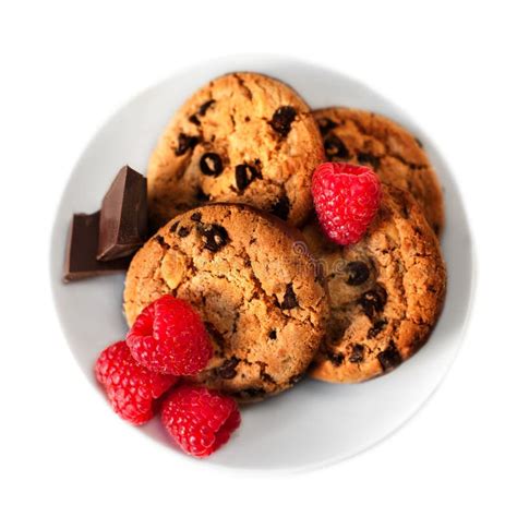 G Teaux Aux P Pites De Chocolat Sur Le Fond En Bois Chocolat Empil C