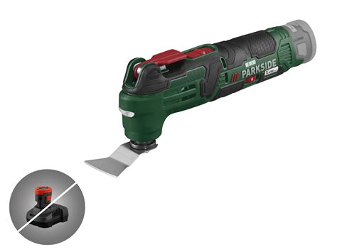 Parkside Outil Multifonction Sans Fil Pamfw E