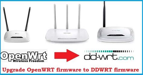 how to upgrade openwrt firmware to ddwrt firmware