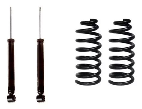 Kit Amortiguadores Traseros C Espirales Gnc Vw Suran Fox