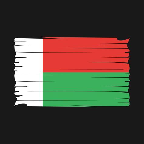 Madagascar Flag Vector 20166806 Vector Art At Vecteezy
