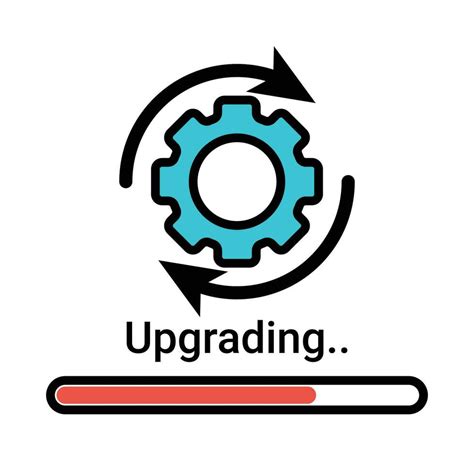 Actualizar Vector Icono Potenciar Sistema Firmar Instalando Software