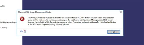 Solved SCCM Prerequisite Check Failing SQL Availability Group