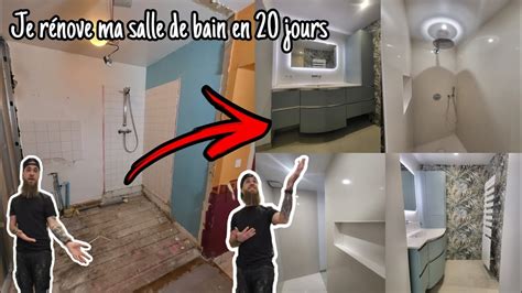 Je rénove ma salle de bain en 20 jours I renovate my bathroom time