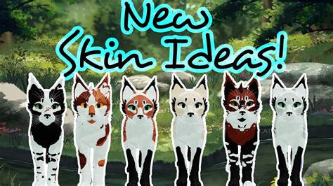 6 NEW SKIN IDEAS No Gamepass Warrior Cats Ultimate Edition