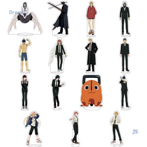 Dream Anime Chainsaw Man Figure Stand Model Denji Pochita Power
