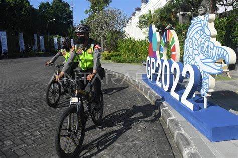 PENGAMANAN AREA GPDRR 2022 BALI ANTARA Foto