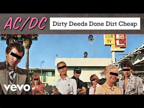 AC DC Dirty Deeds Done Dirt Cheap 1994 SRC CD Discogs