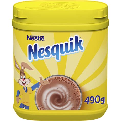 NESQUIK Poudre Cacaotée boîte 490g Croquons la vie
