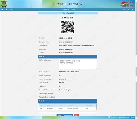 How To Generate Eway Bills On E Way Bill Portal