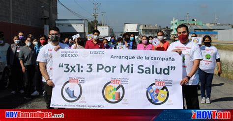 Hoy Tamaulipas Inicia Issste Hidalgo Campania Nacional X Por Mi