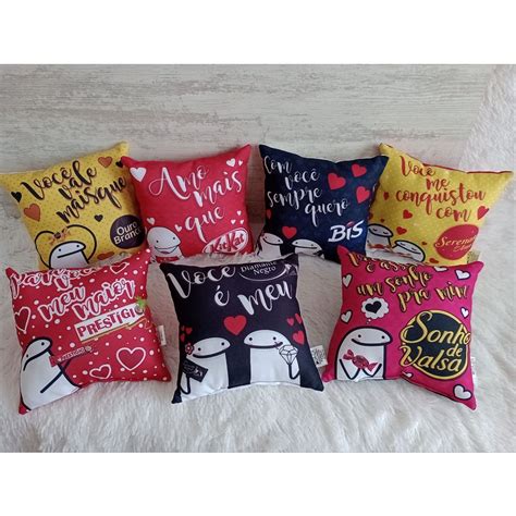 Almofada Cm Flork Chocolate Shopee Brasil