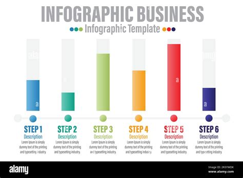 Modern Bar Business Infographic Bar Chart Infographic Template