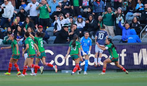 México Femenil avanza a semifinales de la Copa Oro W Ahora sigue