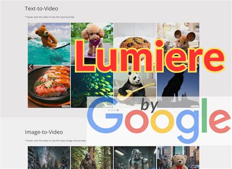 Lumiere AI By Google Text To Video Or Image To Video Generation
