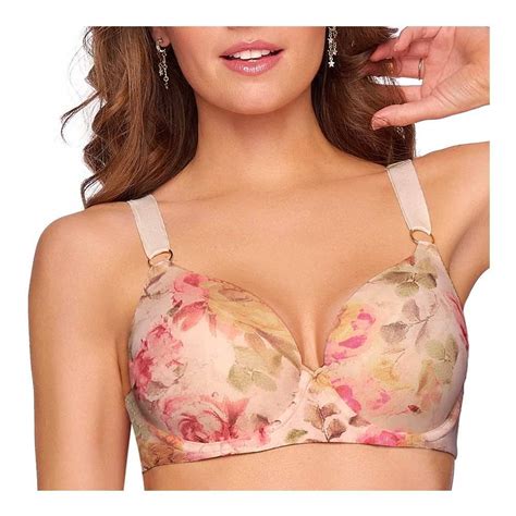 Brasier Ilusión Talla 38B Estampado Flores Grandes Rosa Walmart