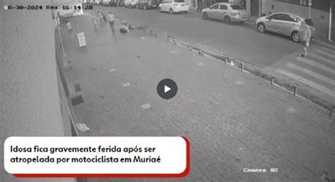 Idosa Atropelada Na Faixa De Pedestre E Arrastada Por Motociclista