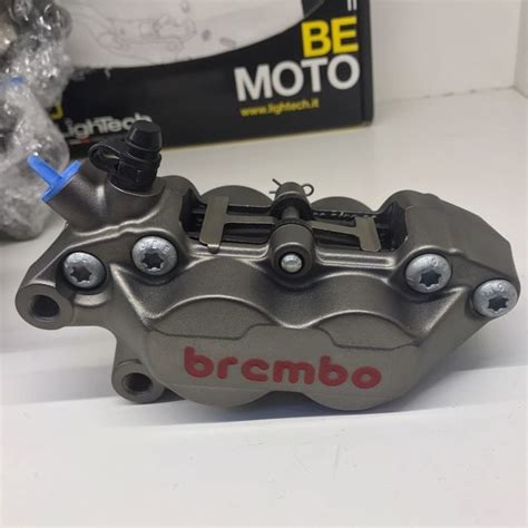 Jual Kaliper Kiri Brembo 4 Piston 1 Pin Grey Left Shopee Indonesia