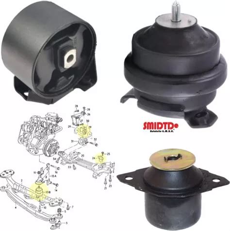 Kit Soportes Motor Y Transmision Std Vw Golf Mk